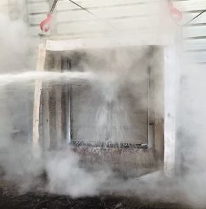 DSI-HS10B Hose Stream Rated Smoke and Fire Curtain - Door Systems®