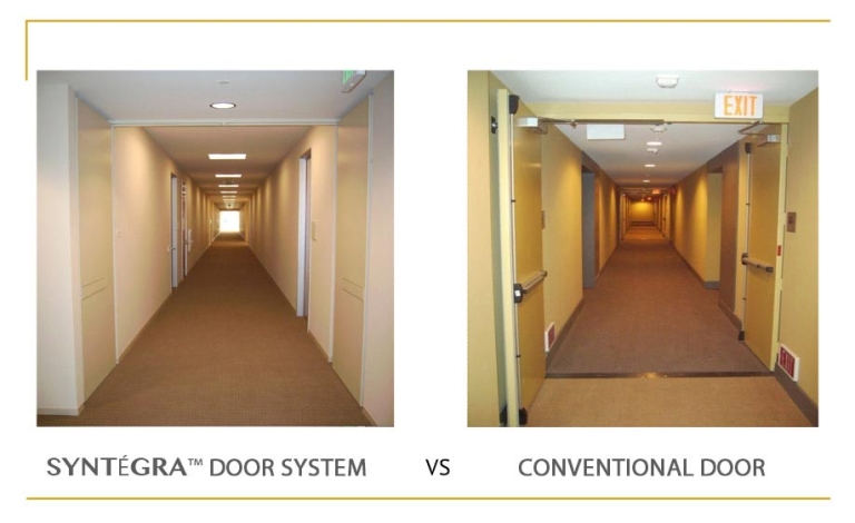 Syntégra™ Cross Corridor Doors - Door Systems®